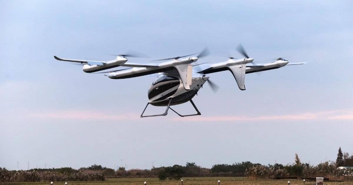 China's AutoFlight Delivers First CarryAll eVTOL Freighter | Aviation International News